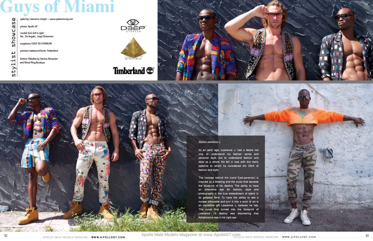 Apollo Male Models Magazine - home of fashion and fitness male models ...