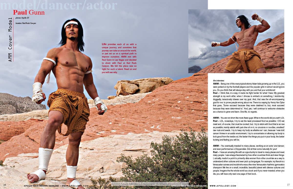 Apollo Male Models Magazine - home of fashion and fitness male models and athletic actors - AMM ...
