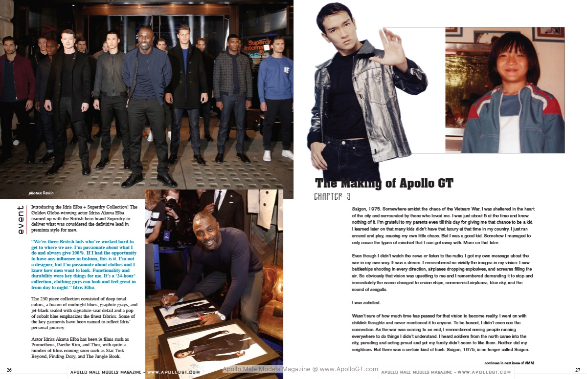 Apollo Male Models Magazine - home of fashion and fitness male models ...