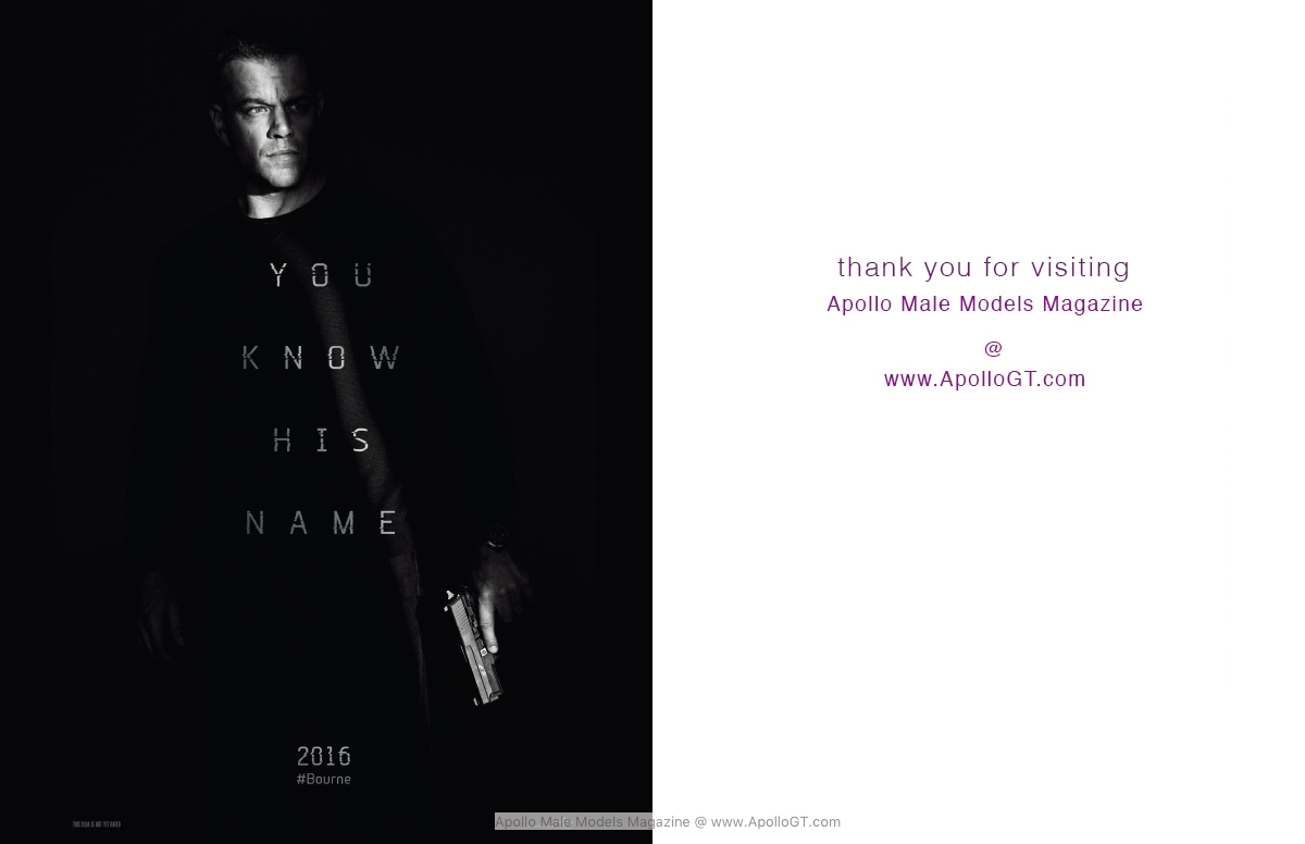 Apollo Male Models Magazine - home of fashion and fitness male models ...