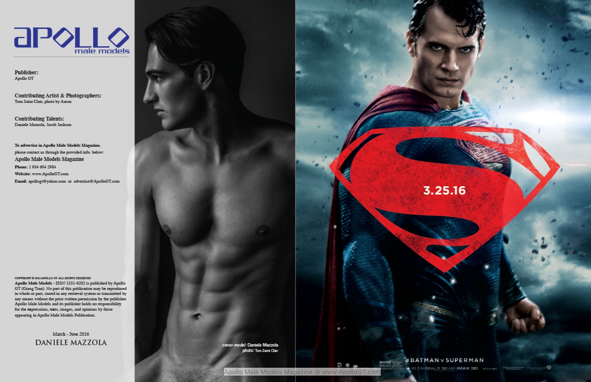 Apollo Male Models Magazine - home of fashion and fitness male models and athletic actors - AMM ...