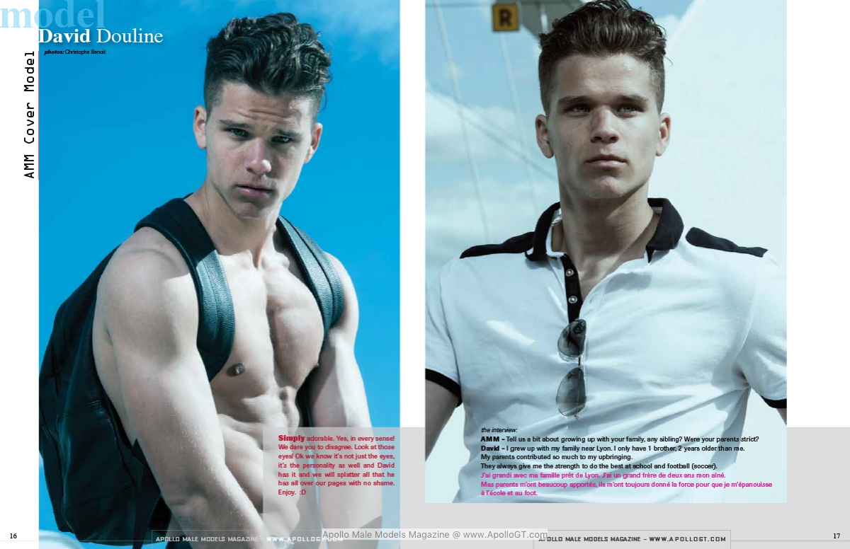 Apollo Male Models Magazine - home of fashion and fitness male models and athletic actors - AMM ...