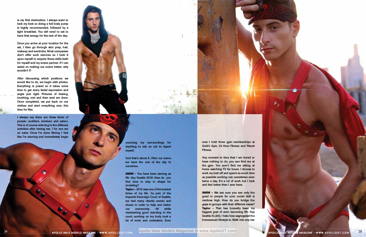 Apollo Male Models Magazine - home of fashion and fitness male models and athletic actors - AMM ...