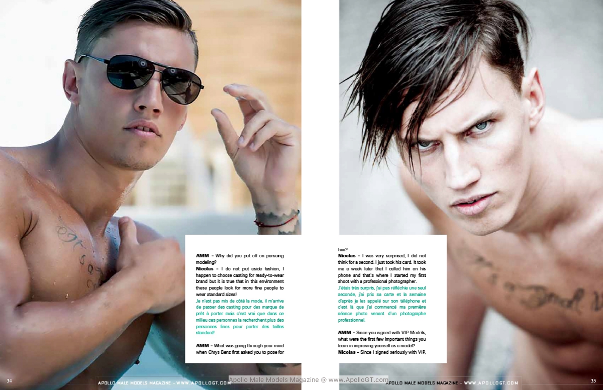 Apollo Male Models Magazine - home of fashion and fitness male models and athletic actors - AMM ...