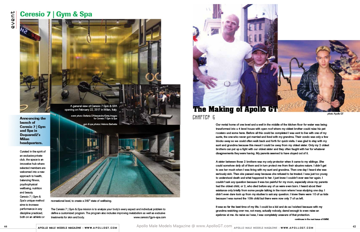 Apollo Male Models Magazine - home of fashion and fitness male models ...